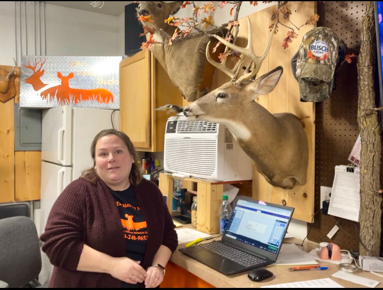 Taxidermist seeks to preserve the memories of hunting