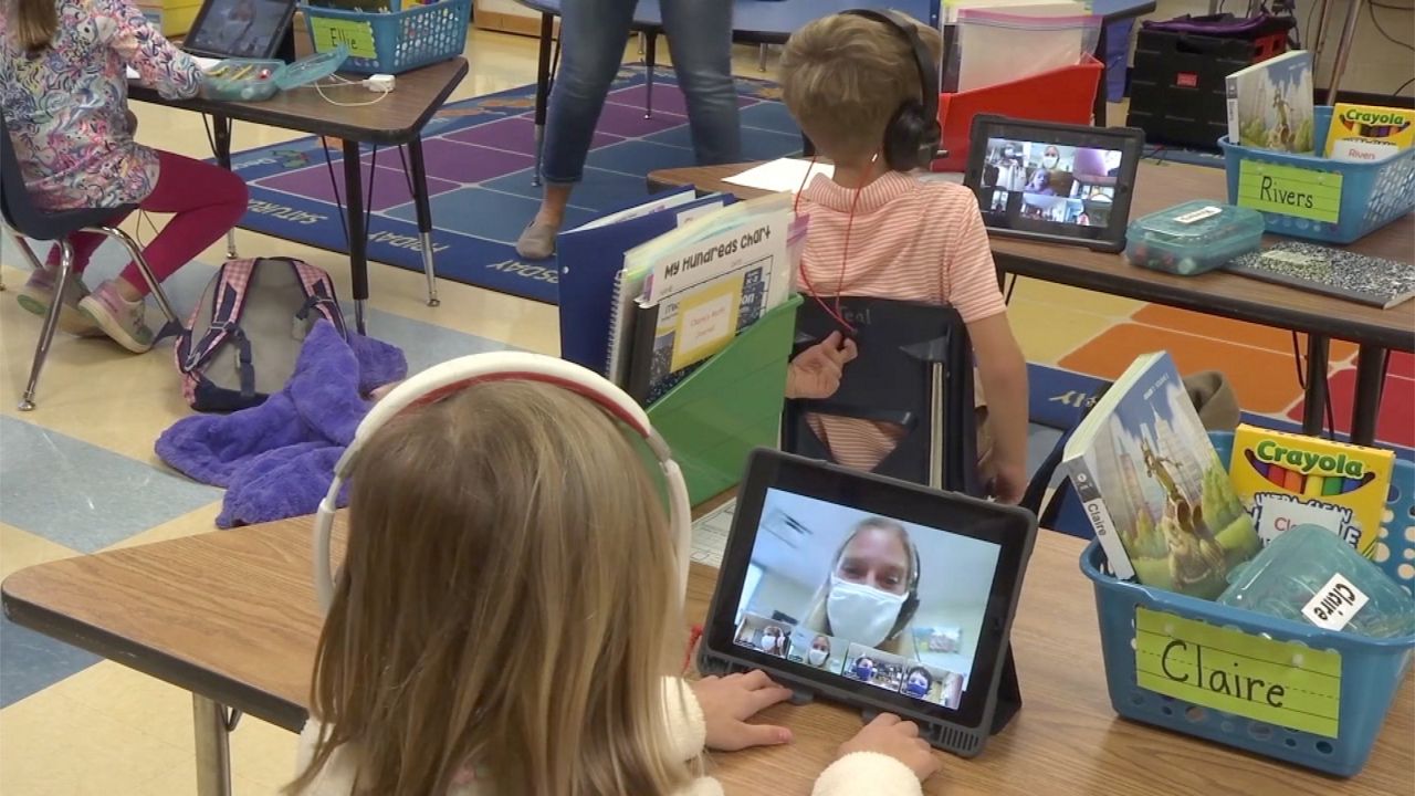 CMS Elementary Students Return Back to the Classroom