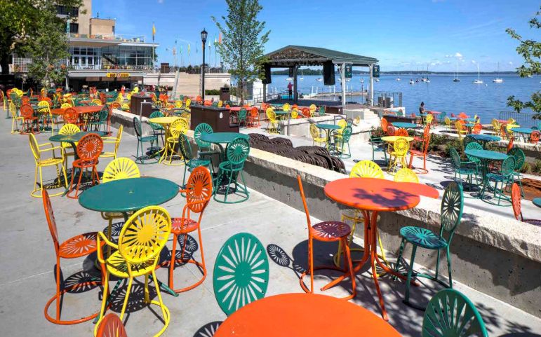 Terrace chairs return to UW Memorial Union