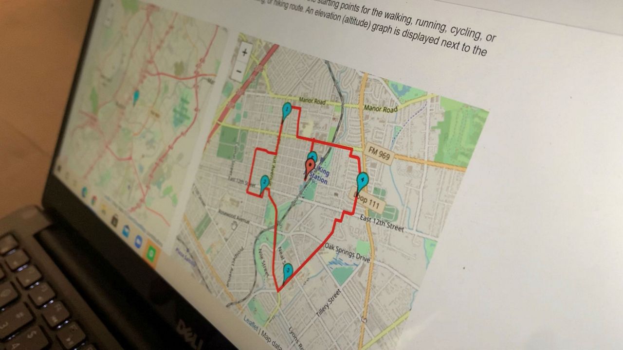 Austin Runner Creates Texas-Shaped Route