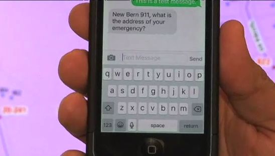 Text to 911 Now Available in New Bern and Surrounding Areas