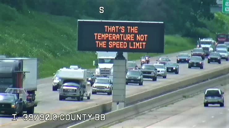 Meet the man behind the creative highway message signs