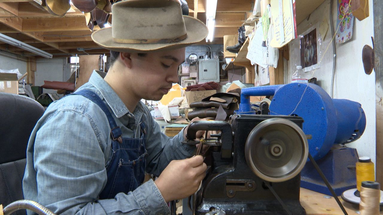 South LA Boot Maker Brings Back 1940s Workman Style
