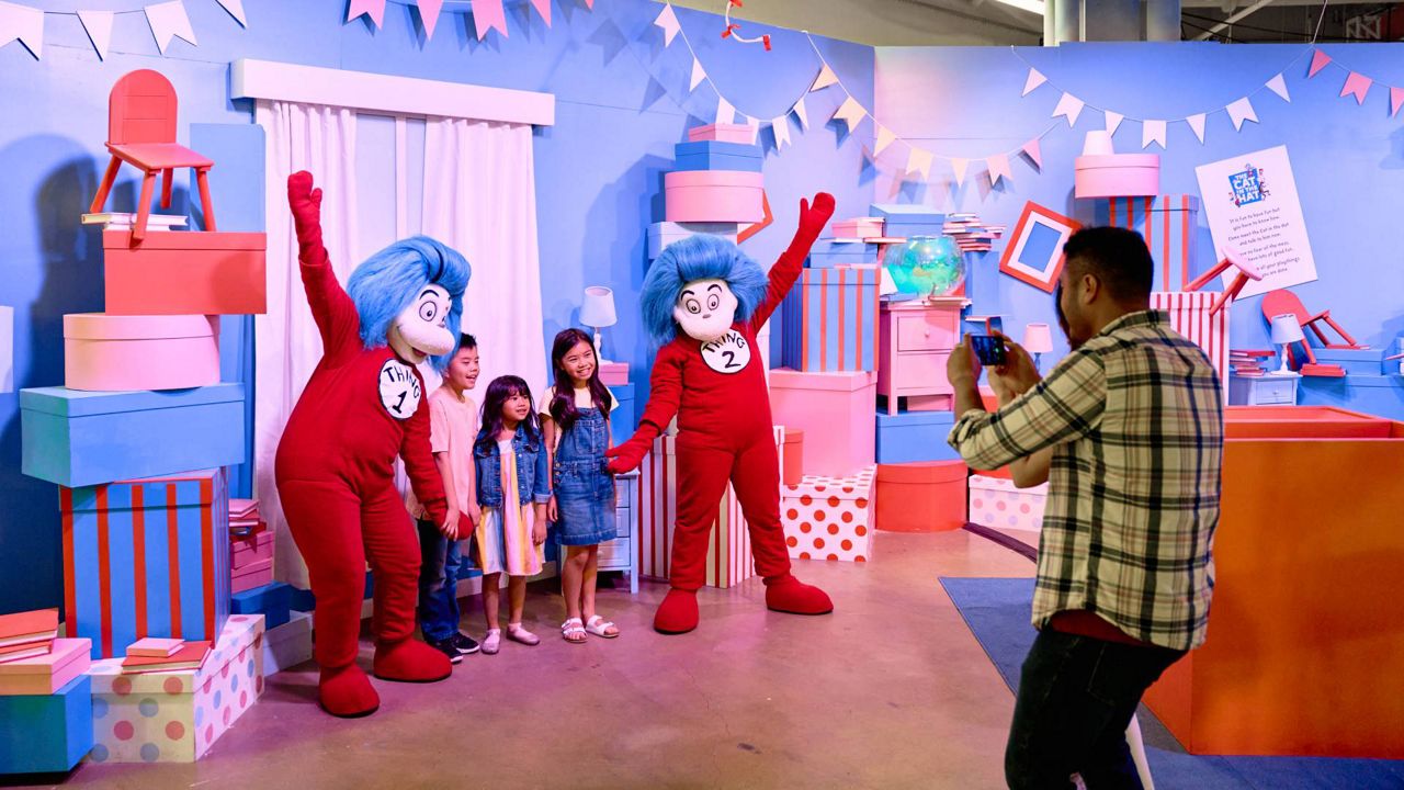 Dr. Seuss interactive experience descends on Santa Monica
