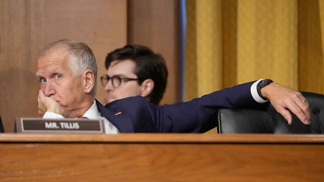 Tillis is raising questions about Trump administration