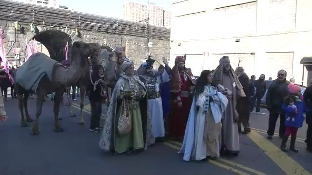 Three Kings Day Parade Winds Through East Harlem Today