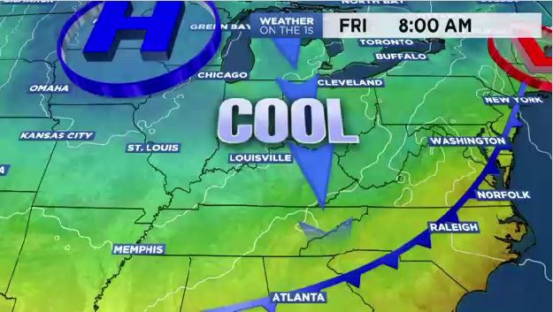 Last Day for Record Heat. Cooler Air Arrives Tomorrow