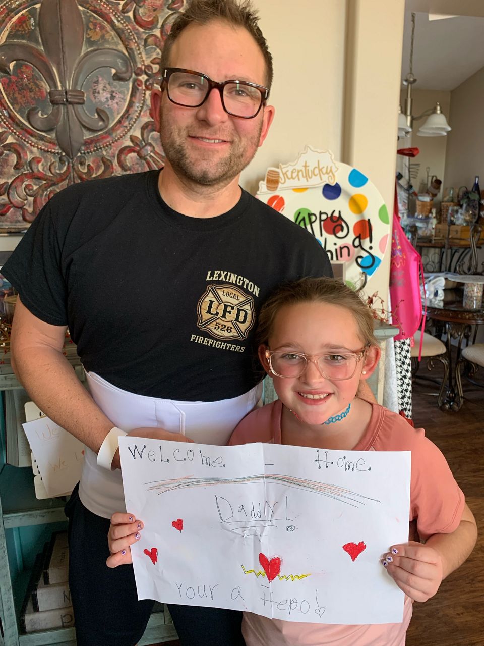 Lexington firemen gives saving a life new meaning