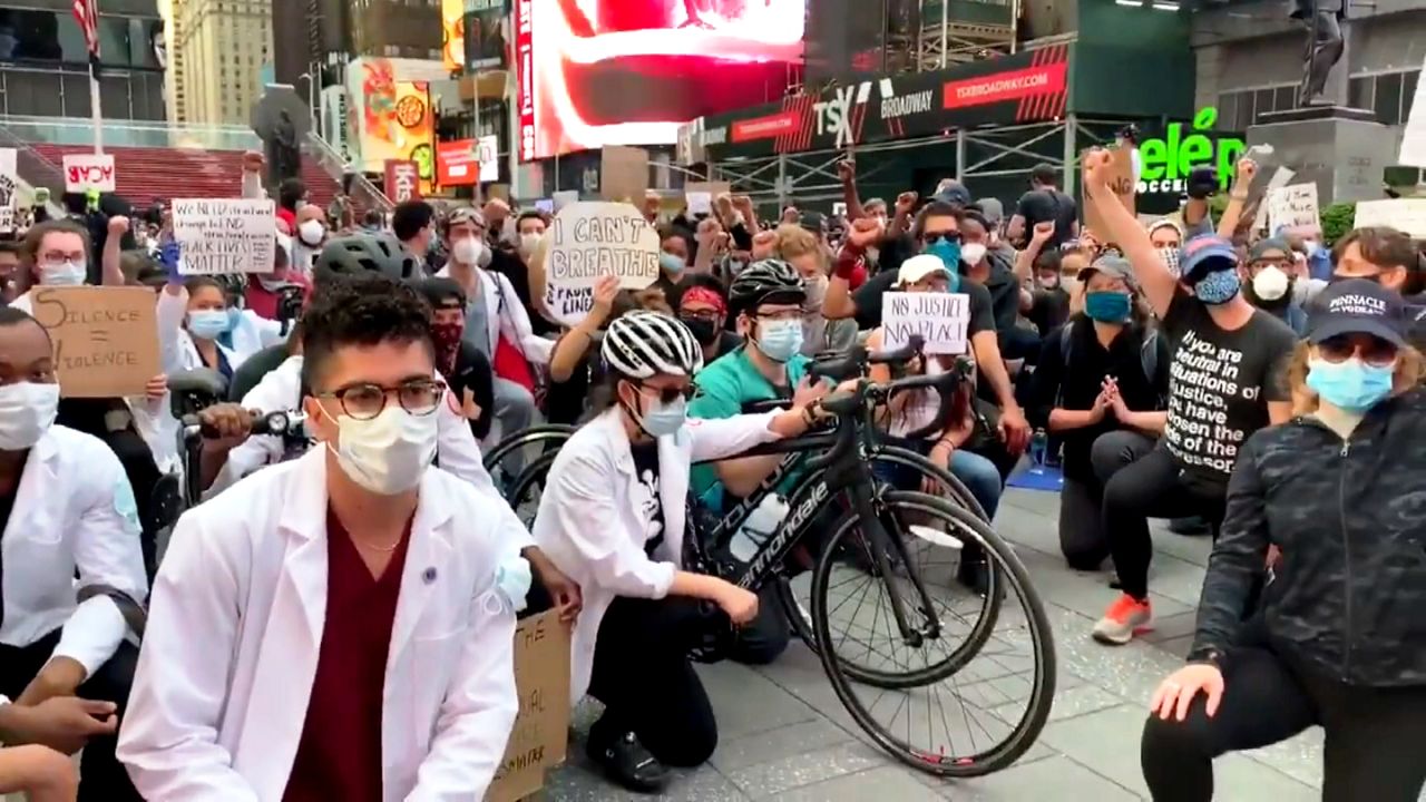 Earlier Curfew in NYC Leads to Calmer Night of Protests