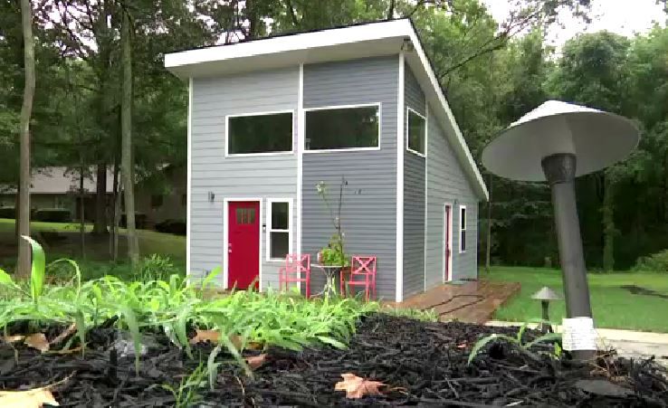 Tiny home development offers low-cost housing option
