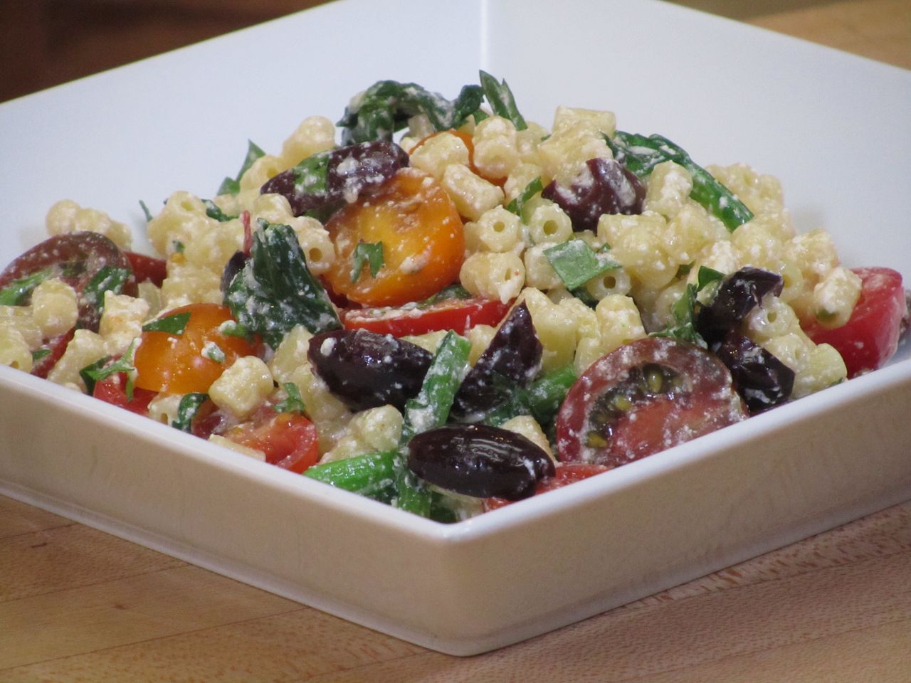 Tomato and Rapini Pasta Salad