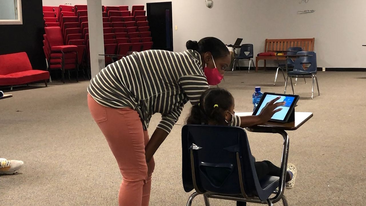 Teacher Creates Learning Extension Center for Kids to Learn