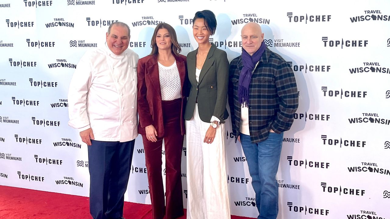 Hundreds gather to celebrate premiere of 'Top Chef'