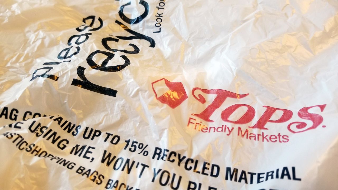 Tops Friendly Market Reinforcing Plastic Bag Ban Monday