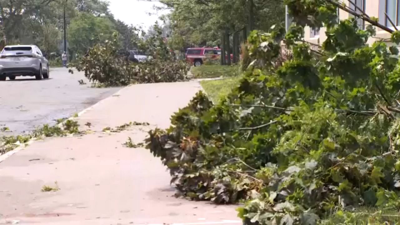Photos: Tornado damage in Buffalo