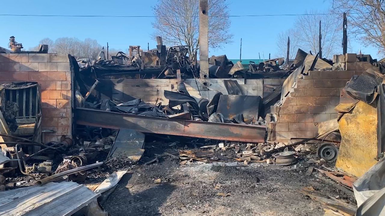 Fire destroys toys for Toys for Tots