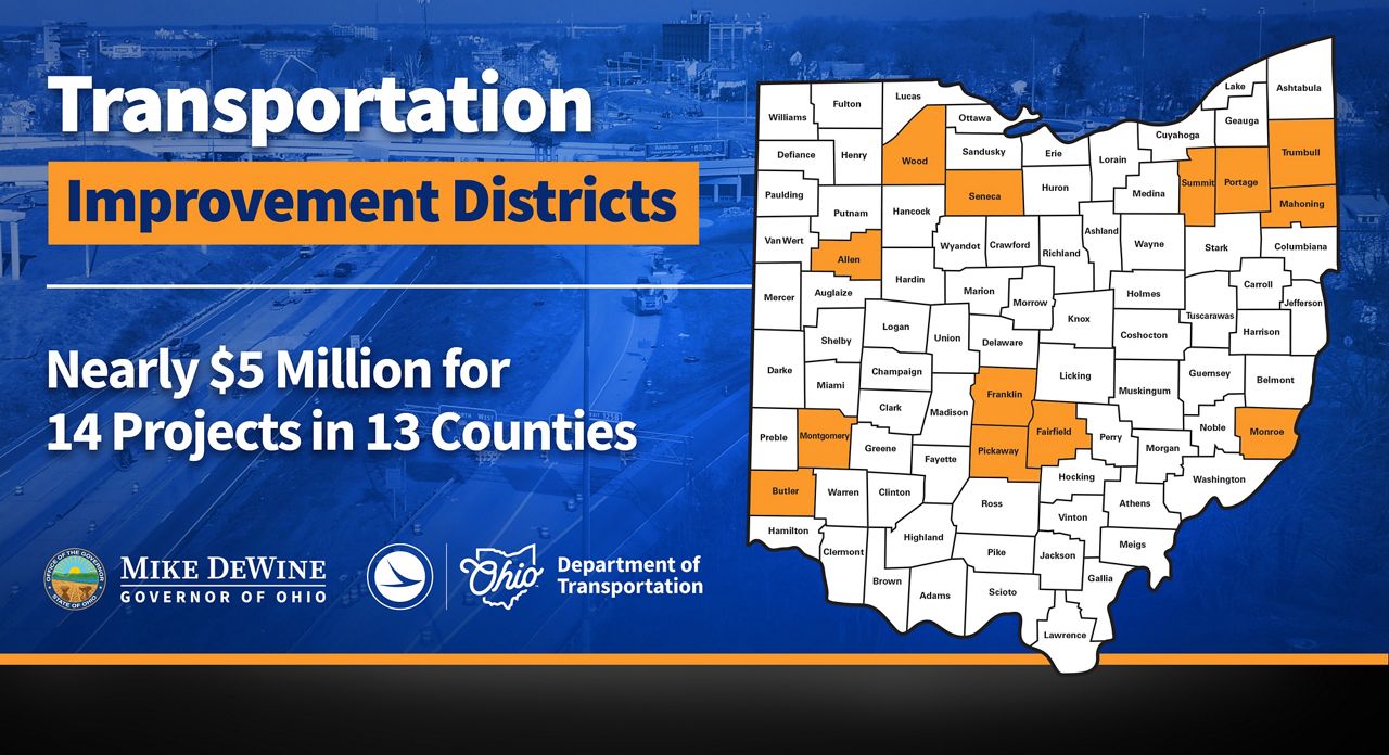 Gov. DeWine announces $5 million for Ohio transportation