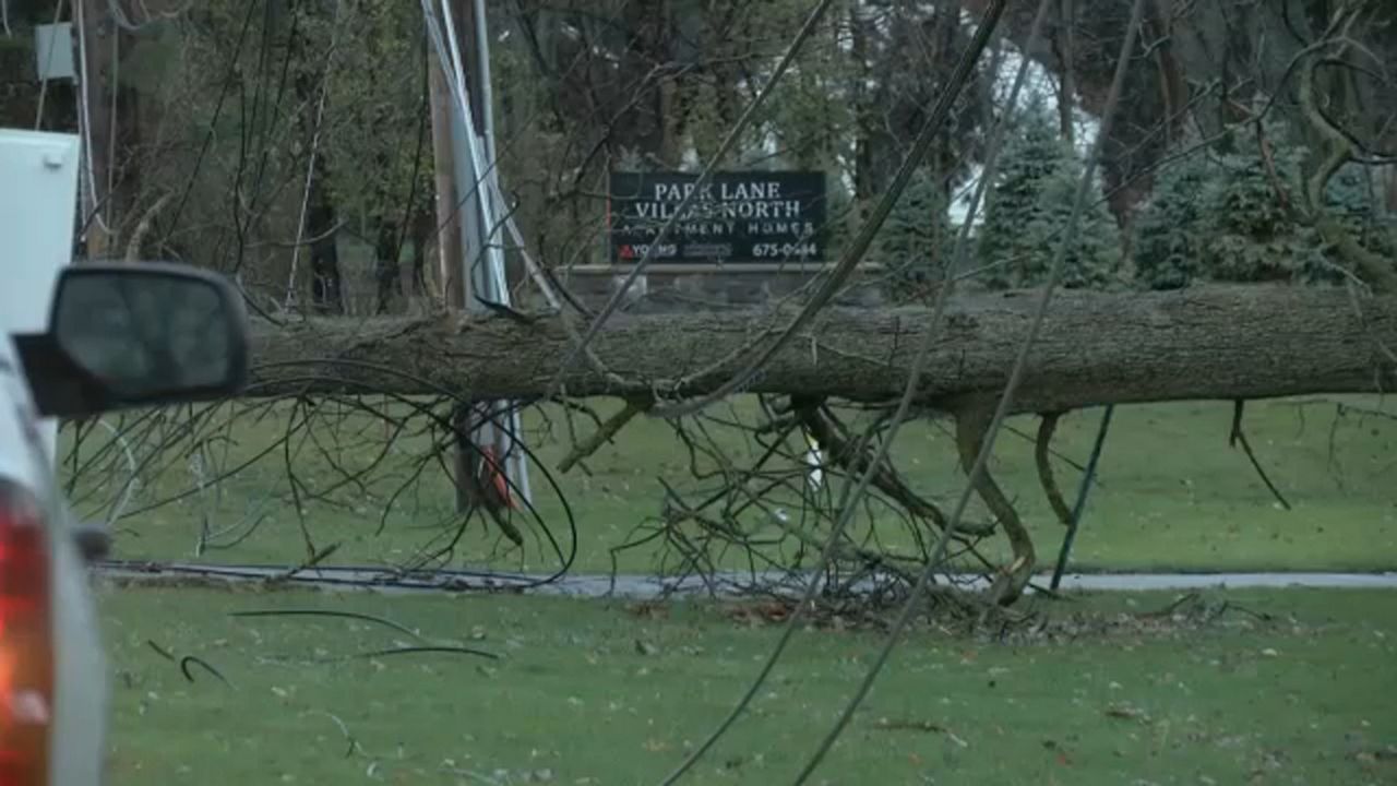 Wind Storm Causes Damage Across Western New York