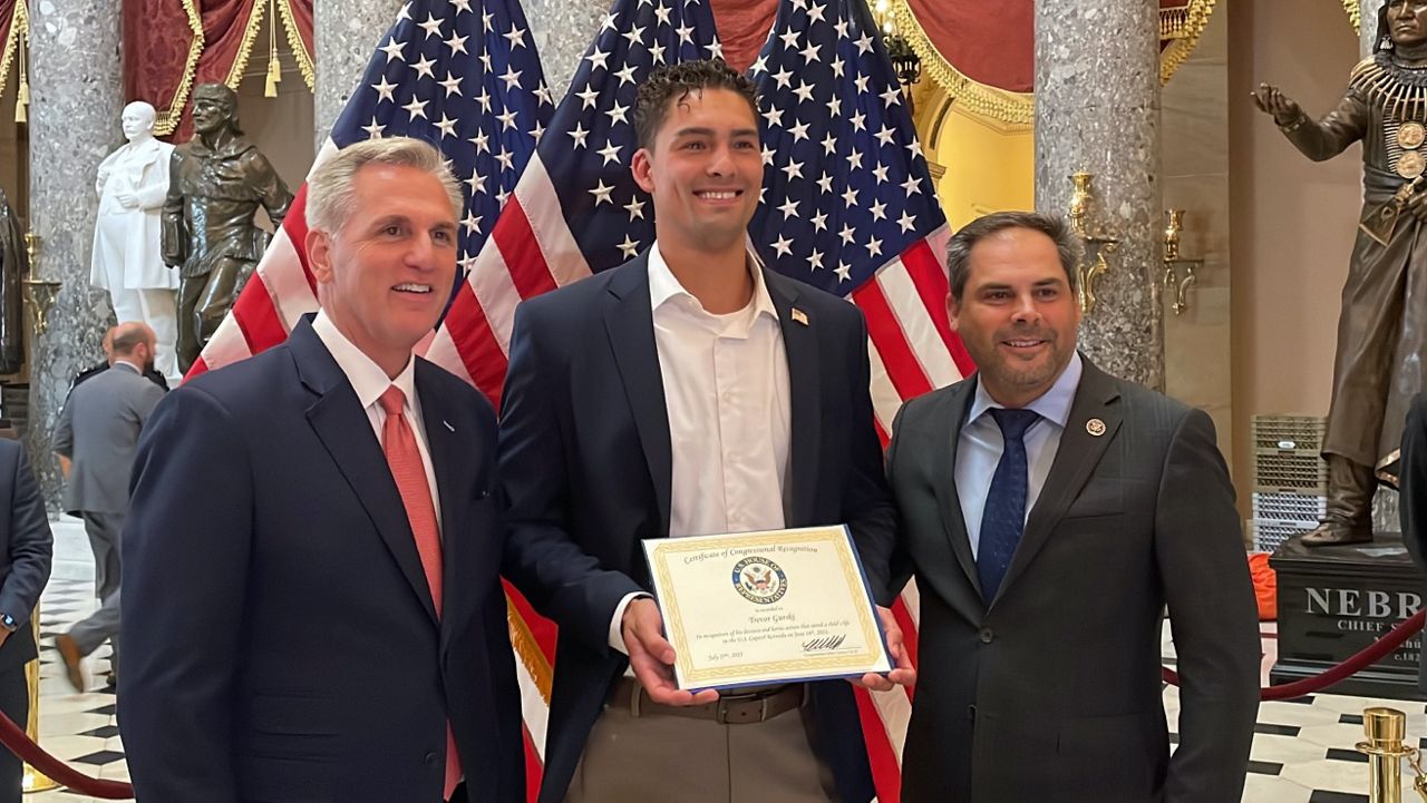 Congressional intern a literal lifesaver on Capitol Hill