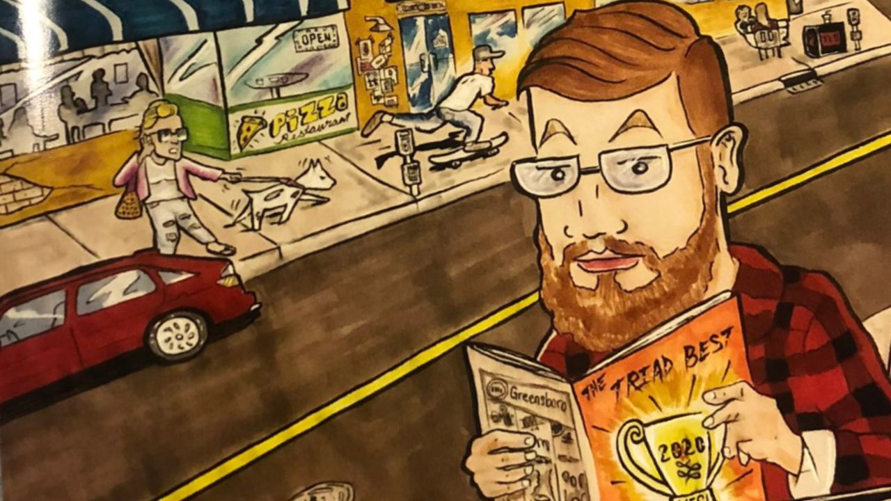 New Coloring Book Supports Triad Artists