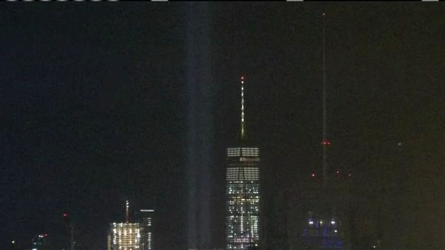9/11 Memorial Museum Tests Out 'Tribute in Light'
