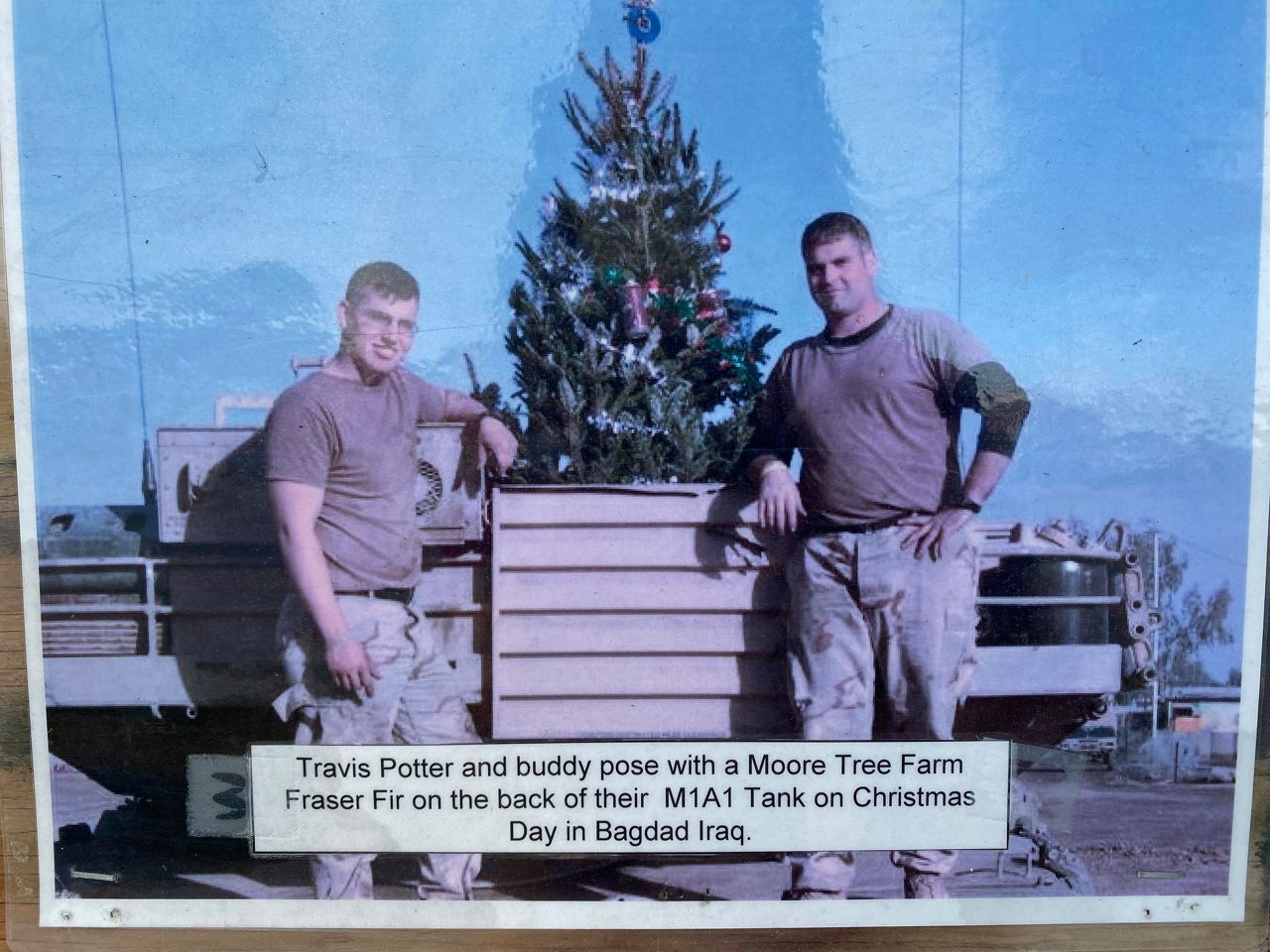 Trees Bring Holiday Joy to Troops