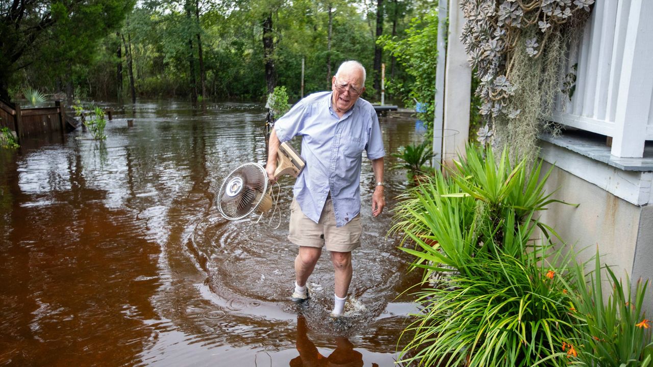 Tropical Storm Debby makes 2nd landfall in South Carolina