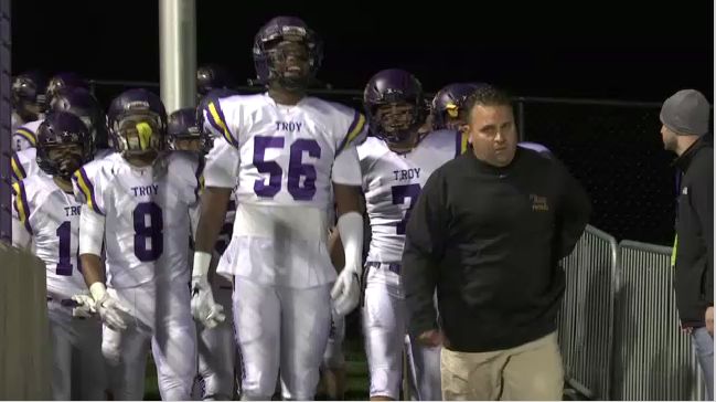 Troy and Cambridge Football receive Coach and Player of the Year awards