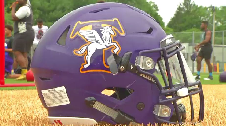 Troy holds first official practice