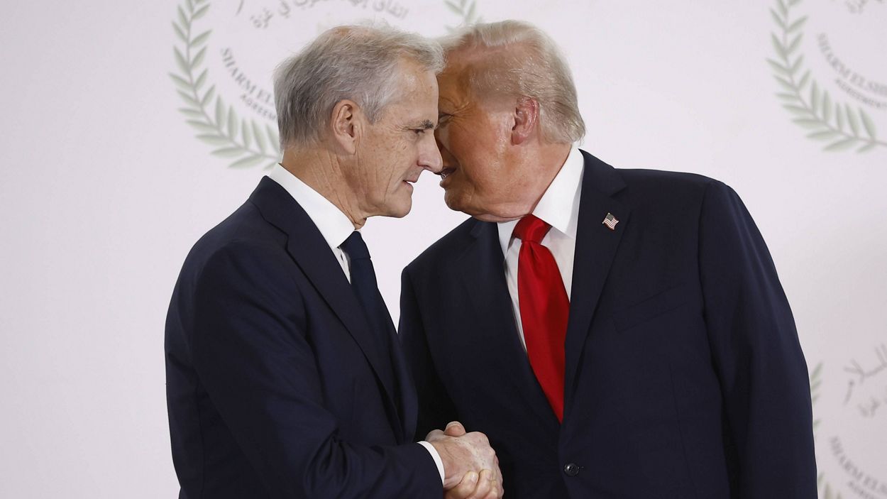 Trump ties Greenland stance to not getting Nobel Peace Prize