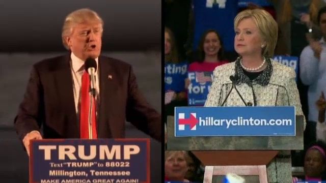 Trump Projected as Winner in Evening's Five GOP Primaries; Clinton ...