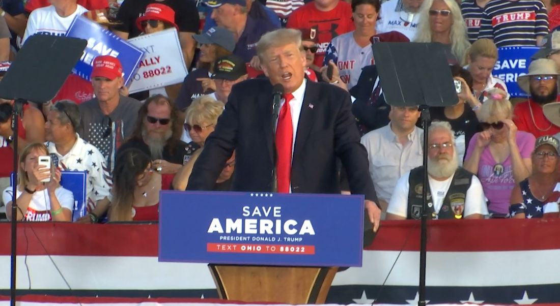 AP FACT CHECK: Trump stokes Jan. 6 conspiracy theories