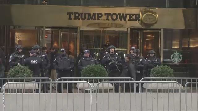 NYPD: Tight Security Around Trump Tower During Holidays