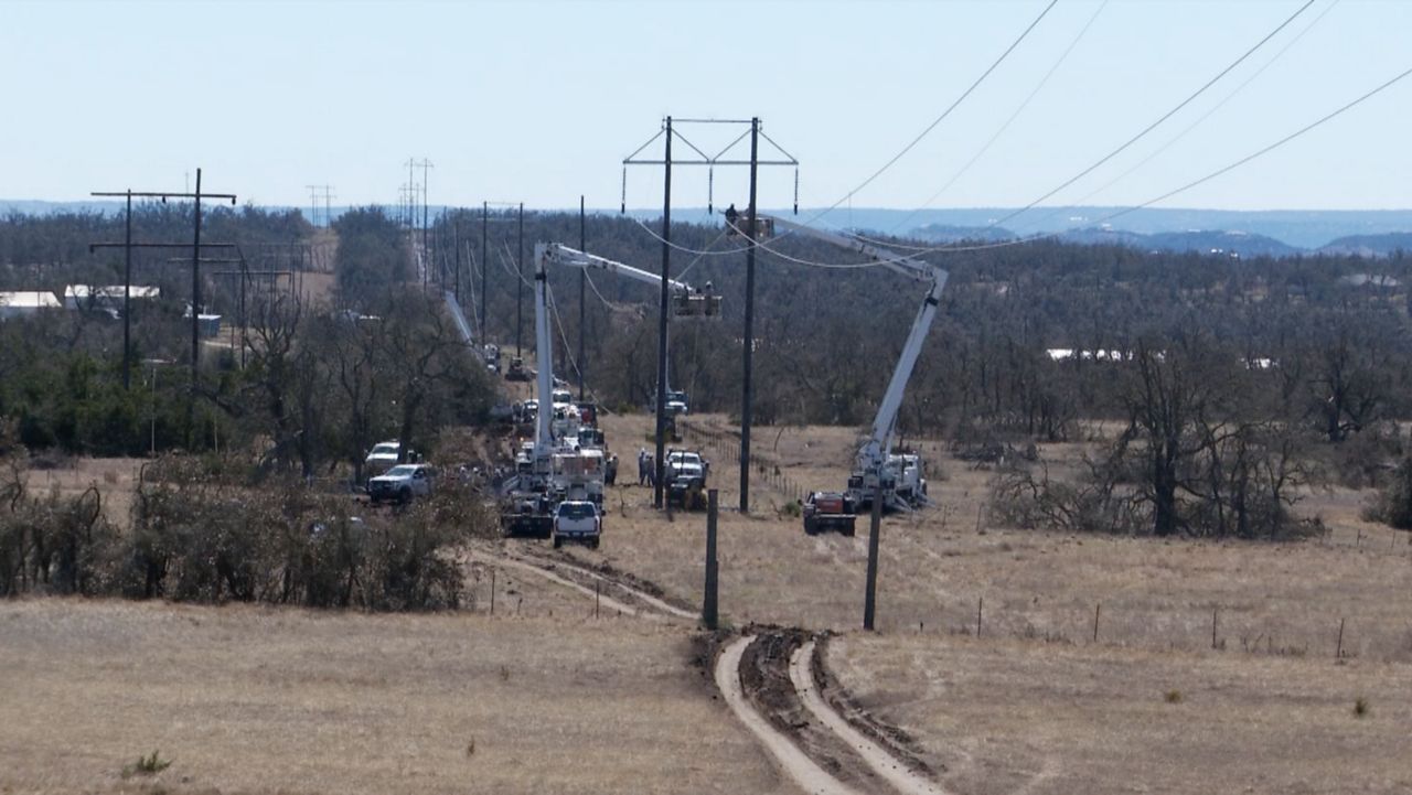 Some Hill Country Residents Could Be Without Power For Weeks