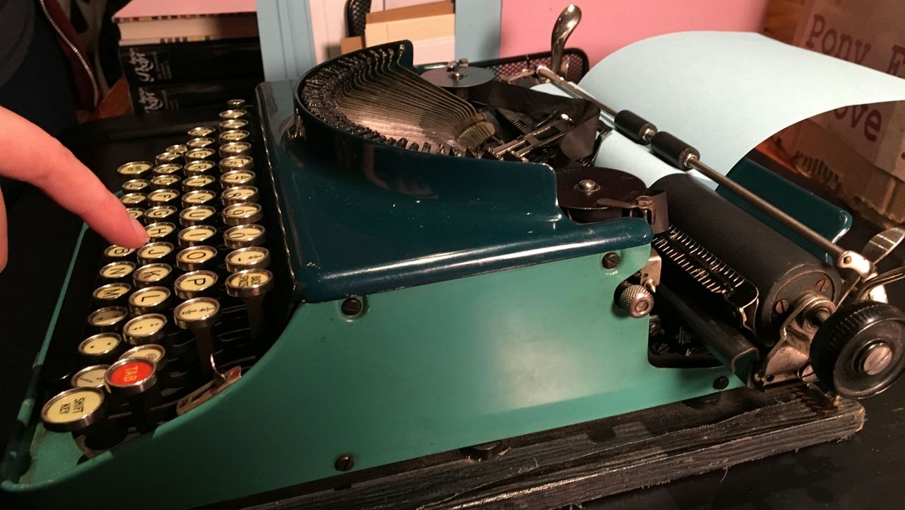 Typewritten Love Letters Going Out for Valentine’s Day