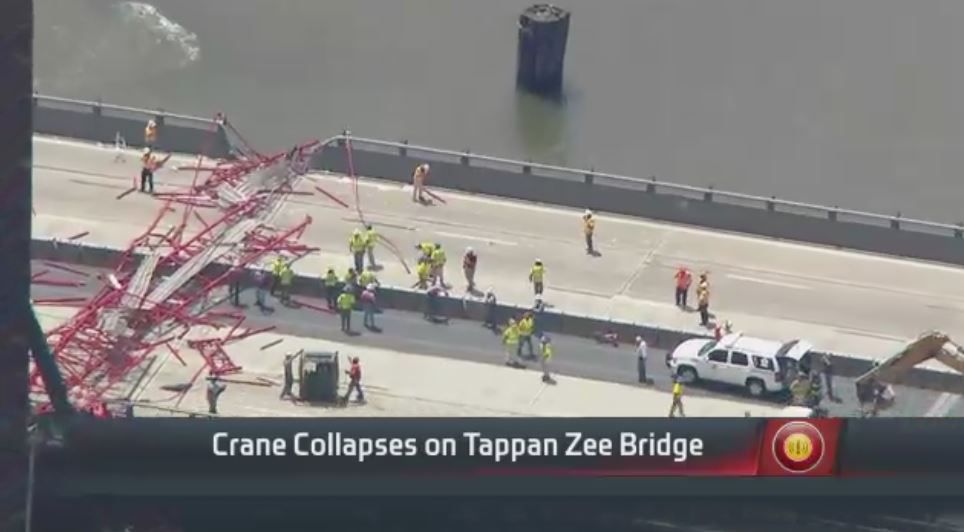 Crane Collapse Causes Tappan Zee Bridge Closure