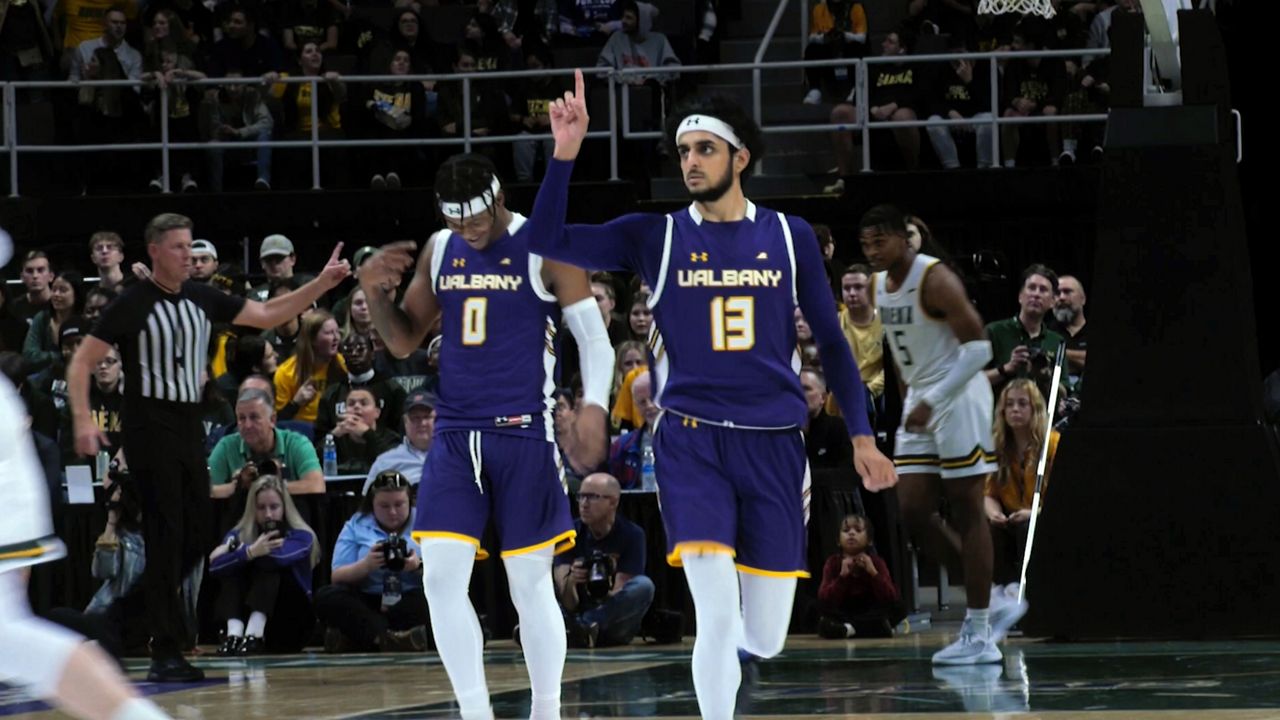 UAlbany's Patel celebrates his uniqueness on the court