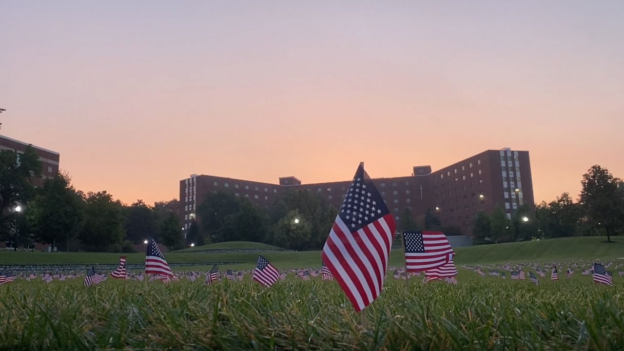 University of Dayton ROTC remembers 9/11 victims