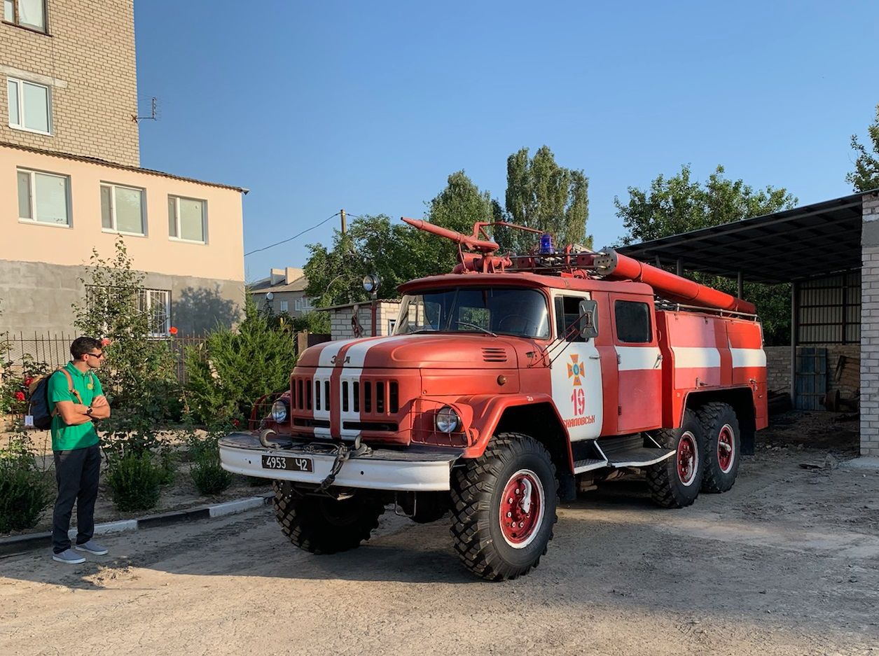 Nonprofit supports Ukraine fire service amid war with Russia
