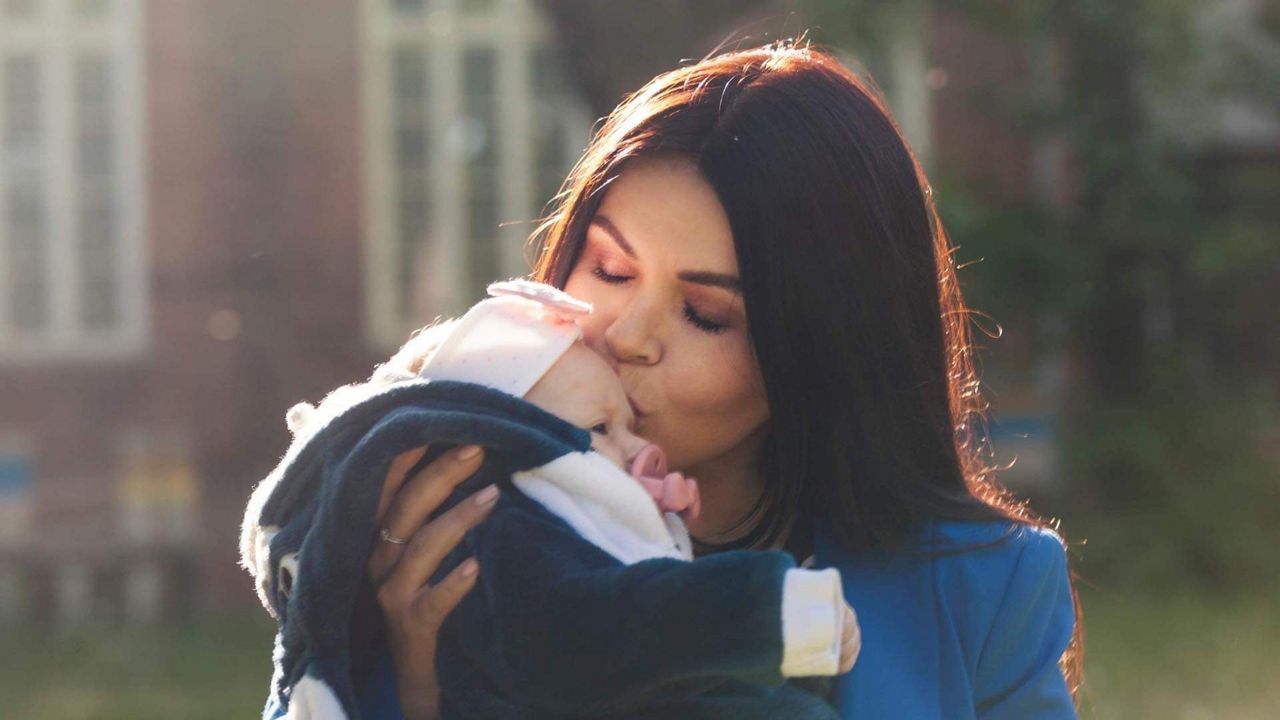 A year in the life of a Ukrainian refugee and her baby