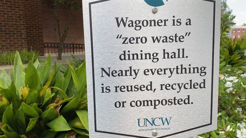 uncw zero waste