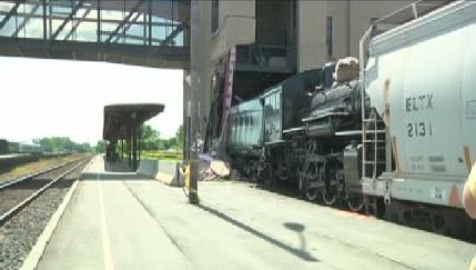 Runaway Train Causes Damage to Local Historic Icons