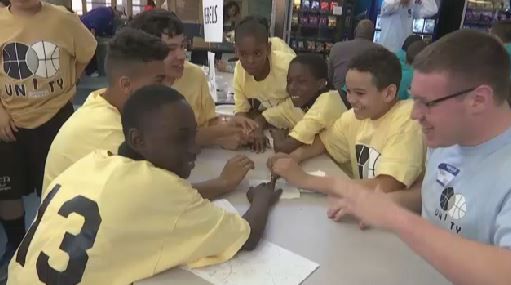 Unity Games Teach Kids More than Basketball