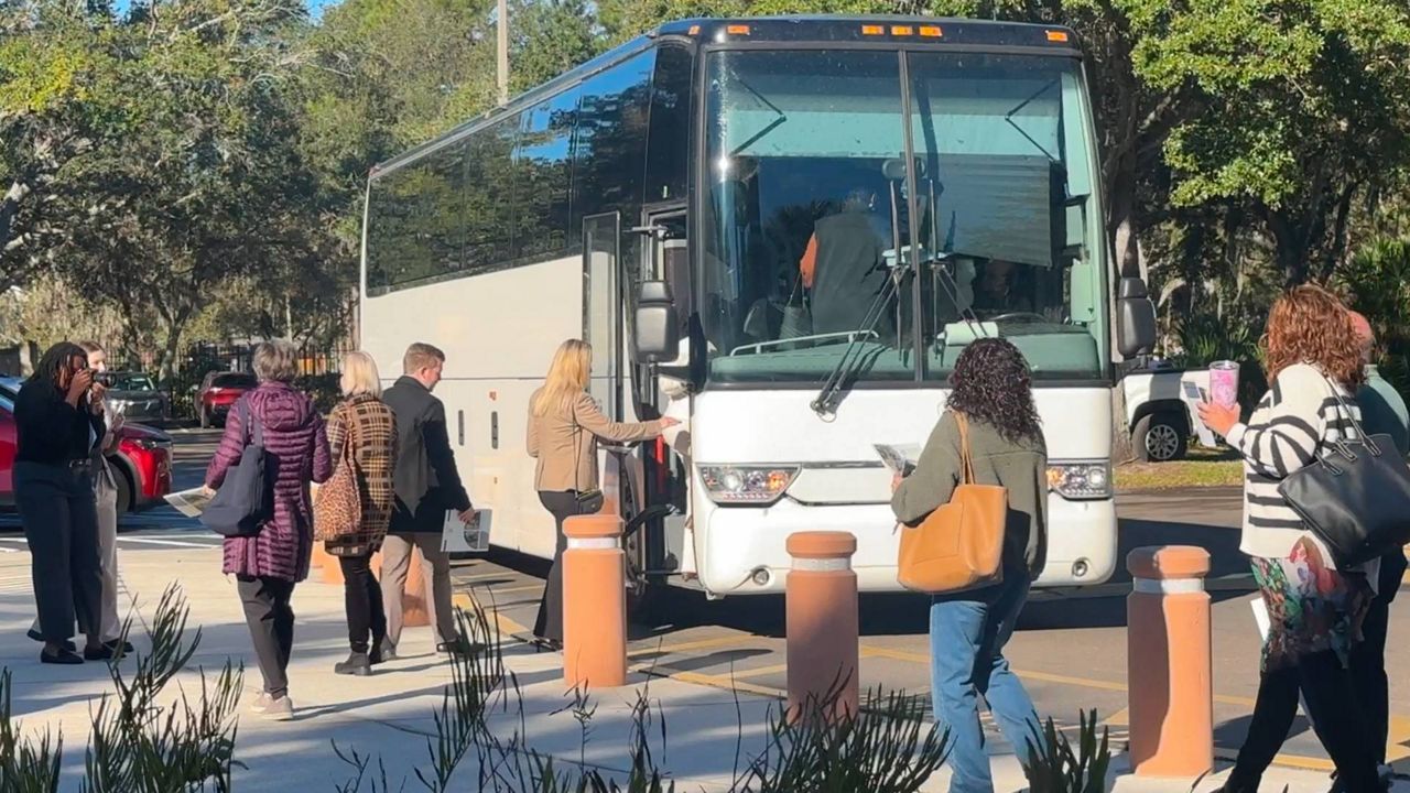 Bus tour highlights transformation in University area