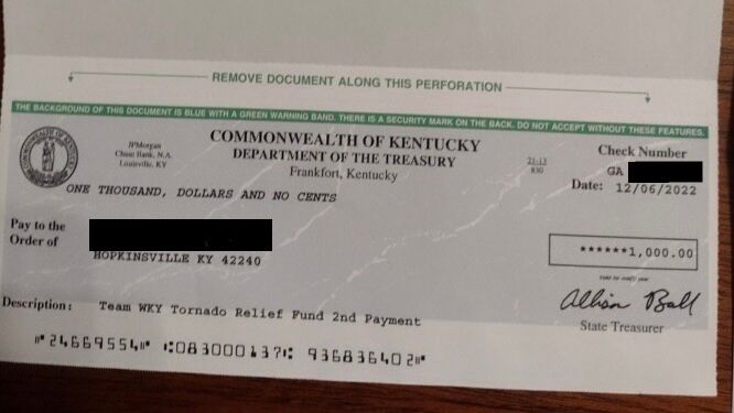 Tornado relief fund sends mistaken payments, officials find