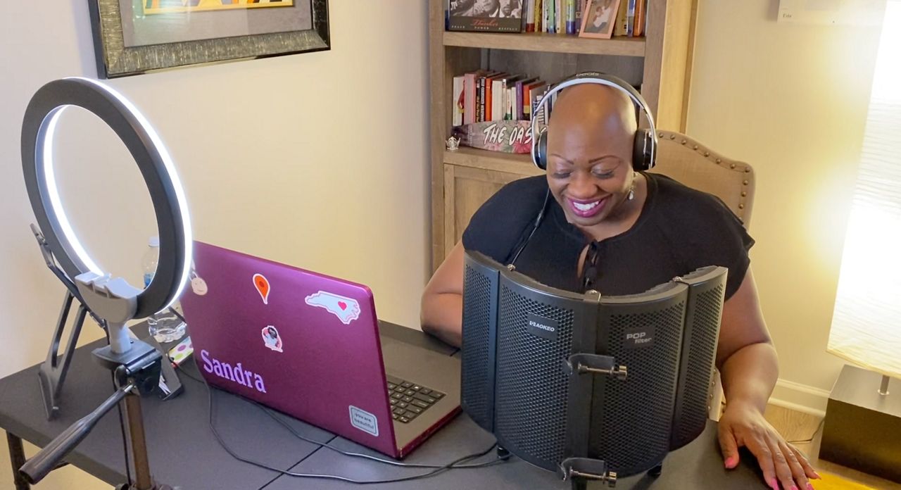 North Carolina's first bald beauty queen launches podcast