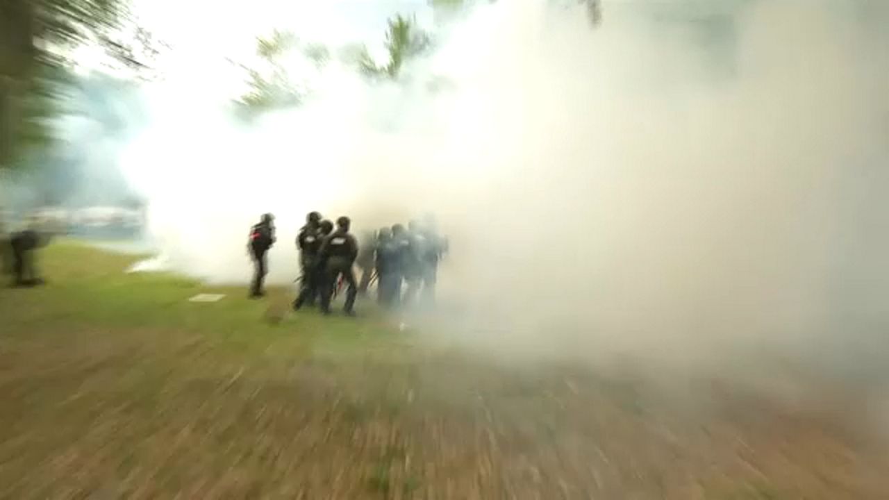 Law enforcement arrest 10 pro-Palestinian protesters at USF