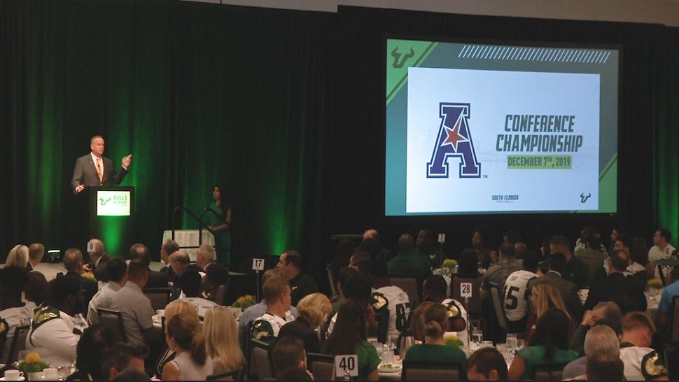 USF Football Luncheon includes pitch for IPF support