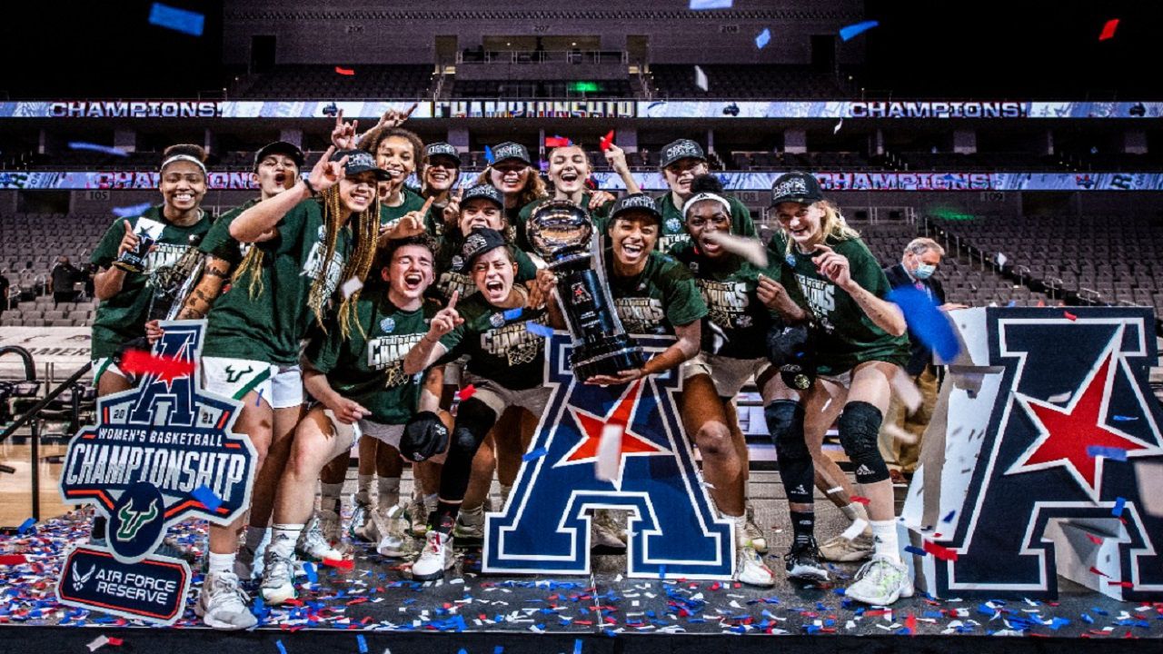USF Tops UCF To Earn First American Conference Tournament Crown