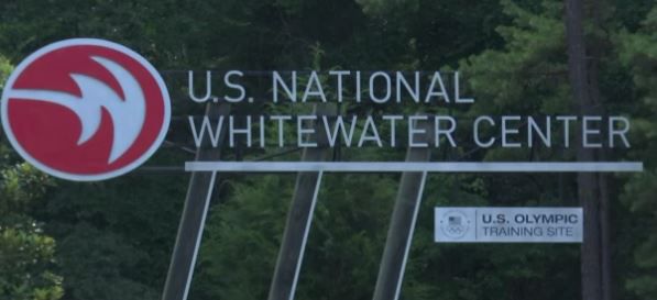 Empty Parking Spots at the USNWC as Whitewater Activities Remain Suspended